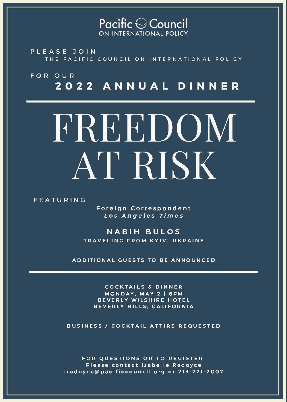 Freedom at Risk invitation .png | Pacific Council on International Policy